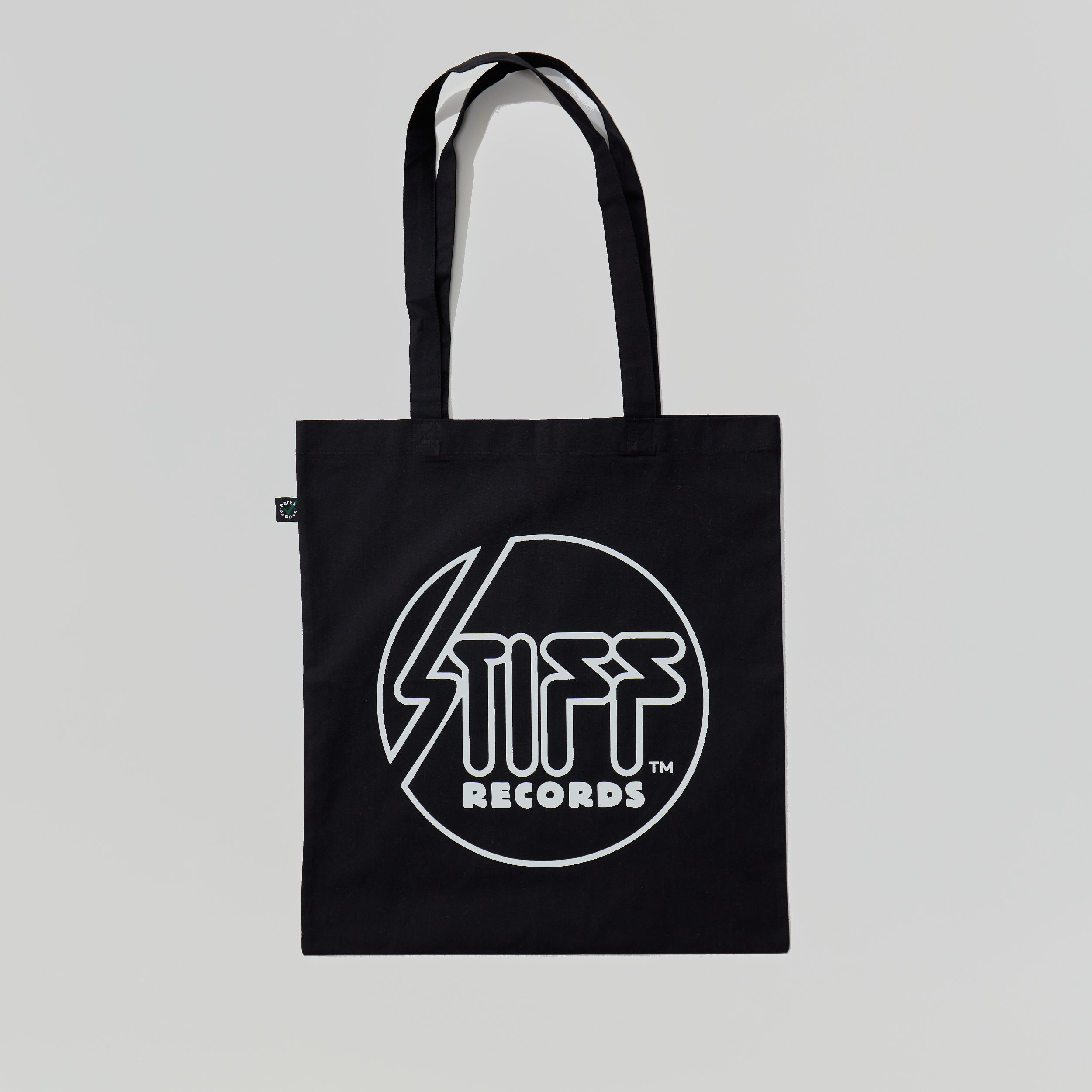 Stiff Records Logo Tote Bag - Ifitaintstiff