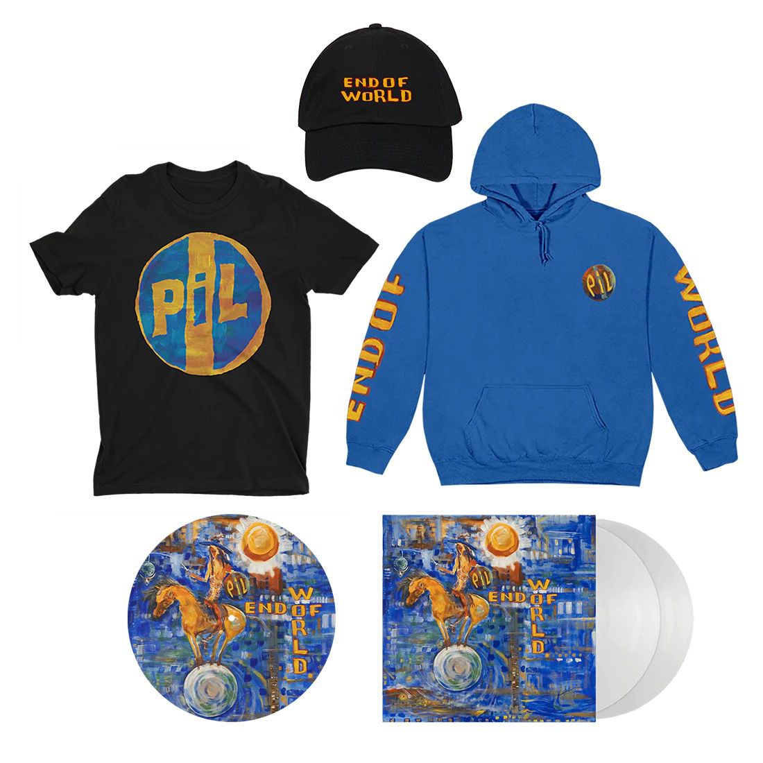 End of World merchandise now available - PiL Official