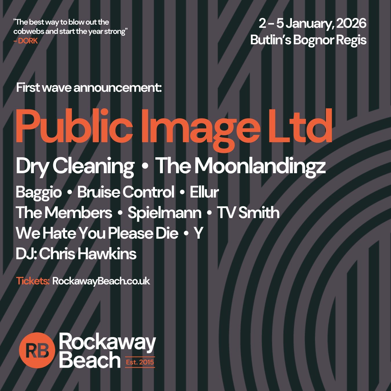 Just Announced - PiL Rockaway Beach 2026 - PiL Official