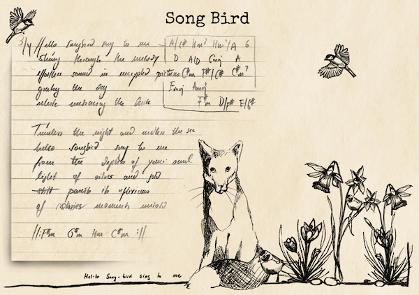 At The Barrier reviews Carla Fuchs 'Songbird' - Sandy Denny