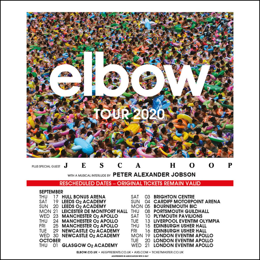 RESCHEDULED 2020 LIVE DATES - elbow
