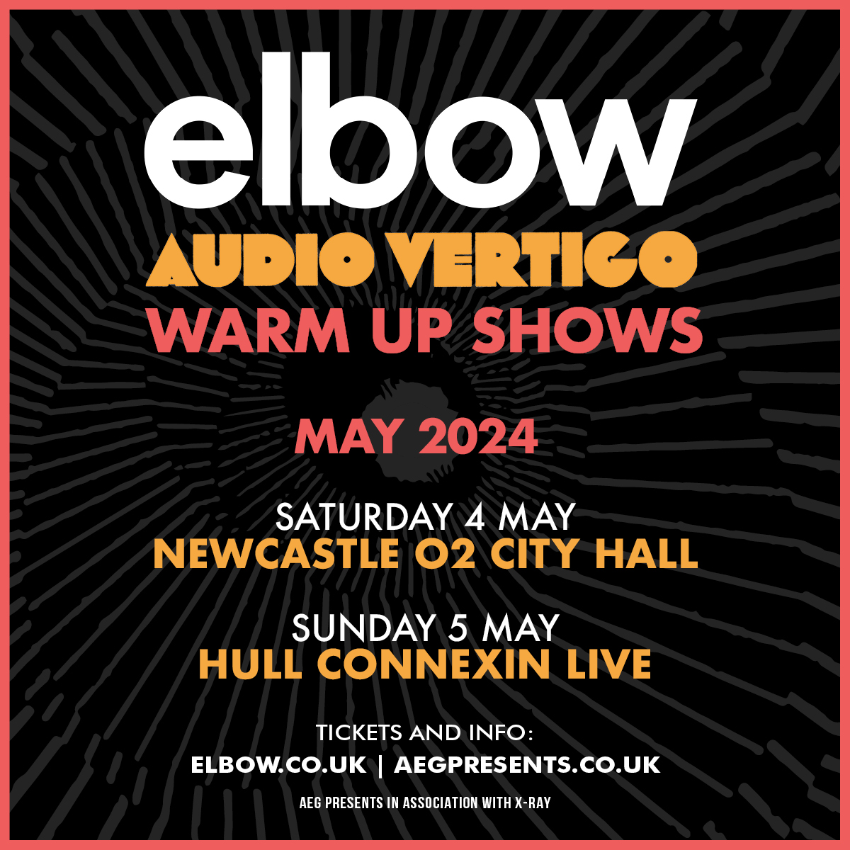 Arena Tour Warm Up Shows - elbow