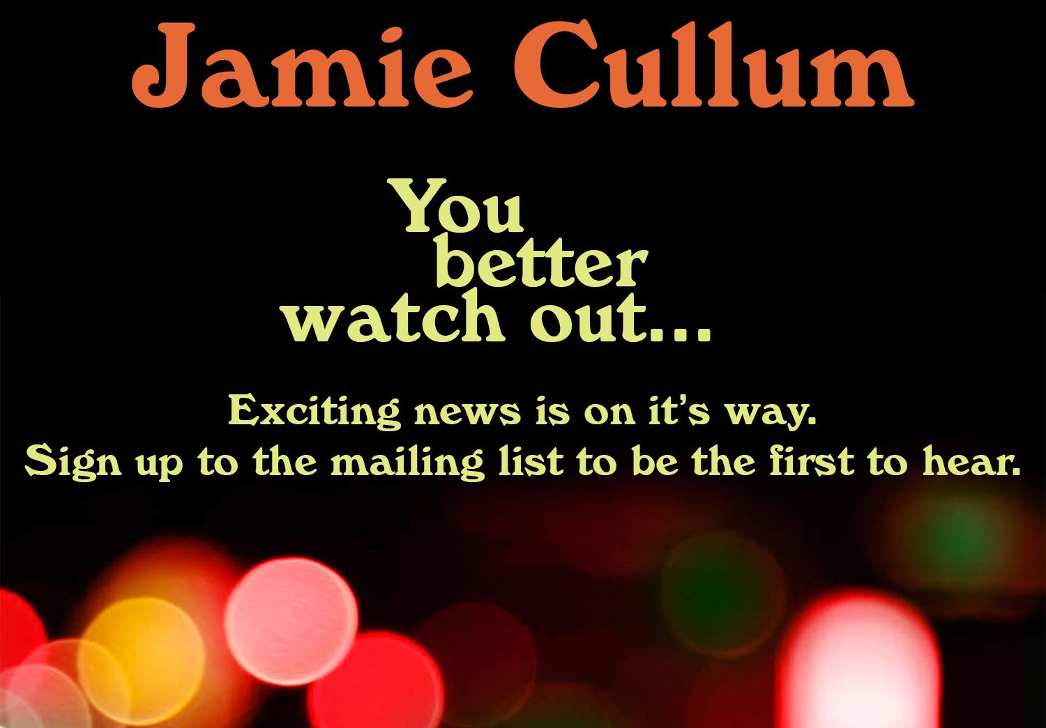 Jamie Cullum Song Quotes
