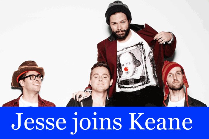 Jesse joins Keane - KEANE | OFFICIAL WEBSITE Jesse joins Keane - KEANE | OFFICIAL WEBSITE