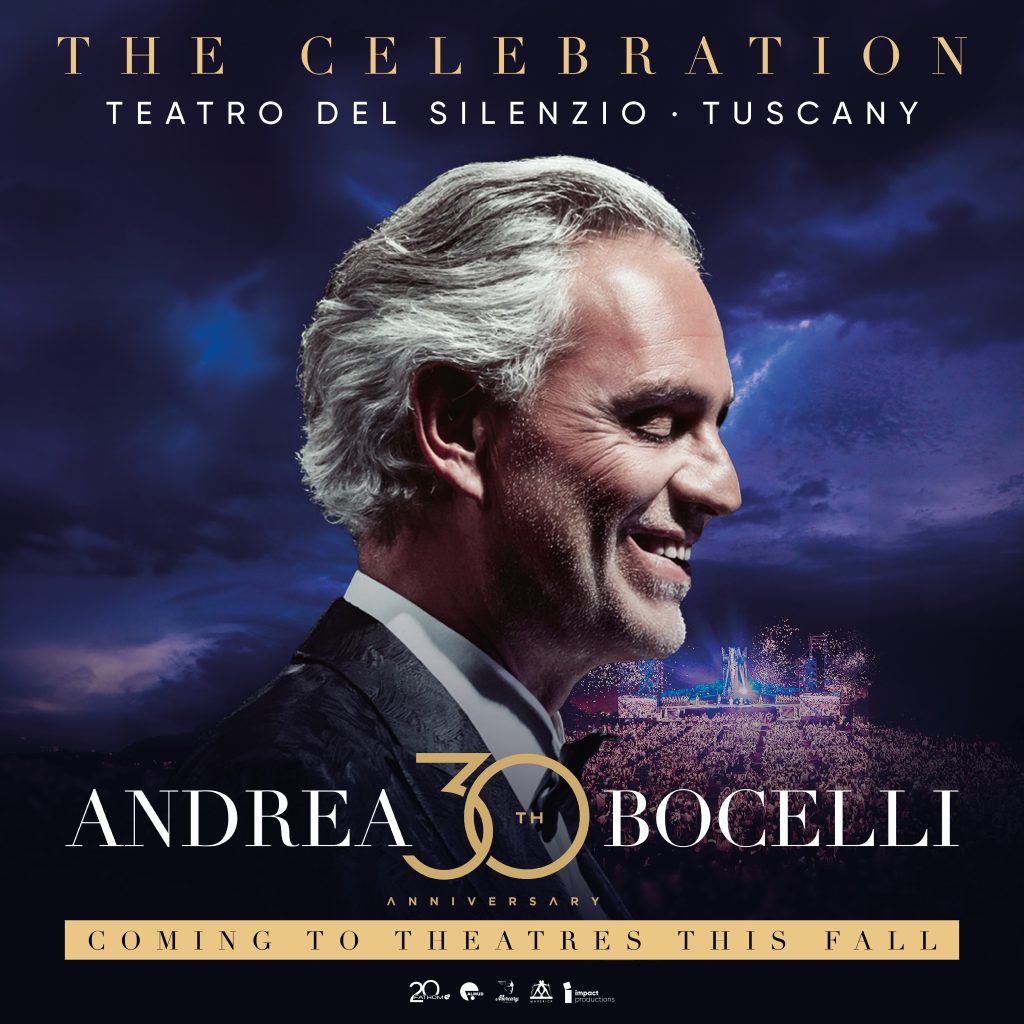 Concert Film 'Andrea Bocelli 30: The Celebration' to be Released ...